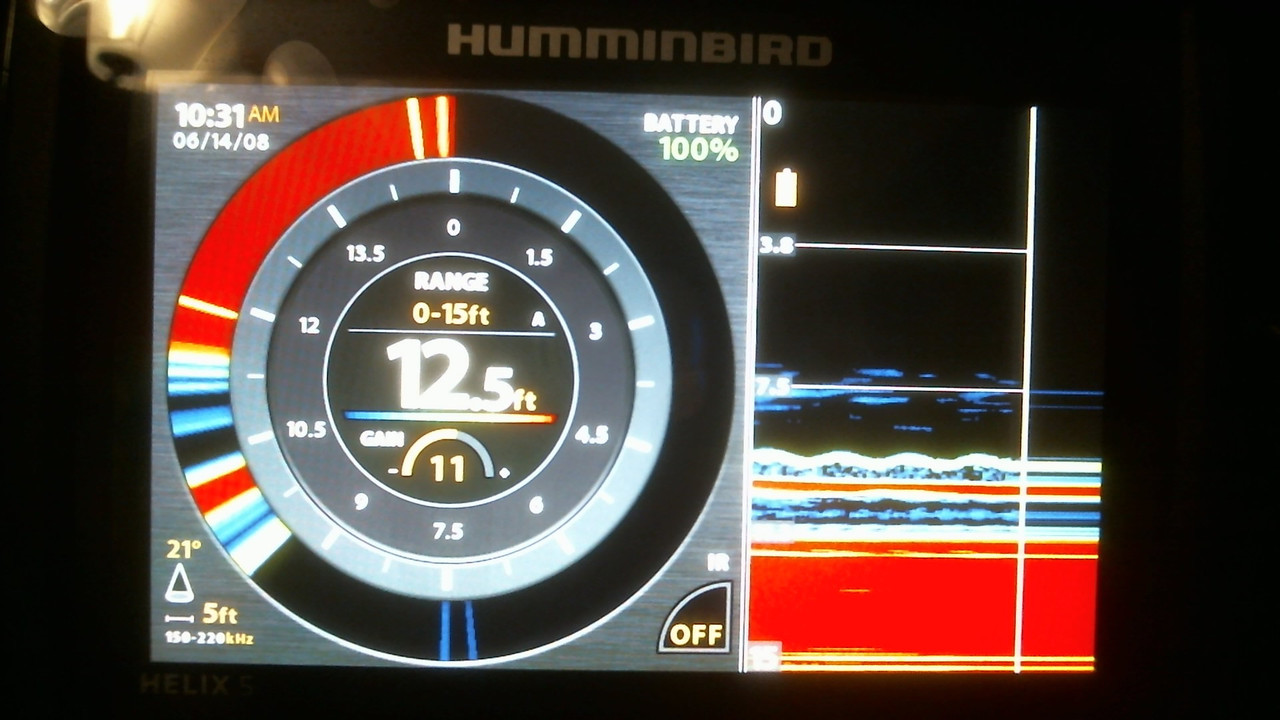 helix ice 5 G2 flashersonar split — Postimages