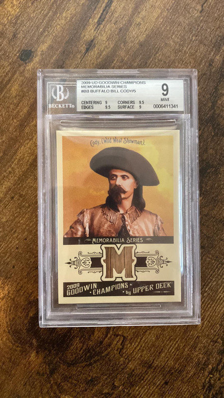 Napoleon/Buffalo Bill Historic Relic Cards Valuation? - Blowout Cards ...