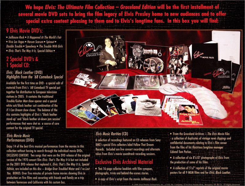 ELVIS: THE ULTIMATE FILM COLLECTION-GRACELAND EDITION