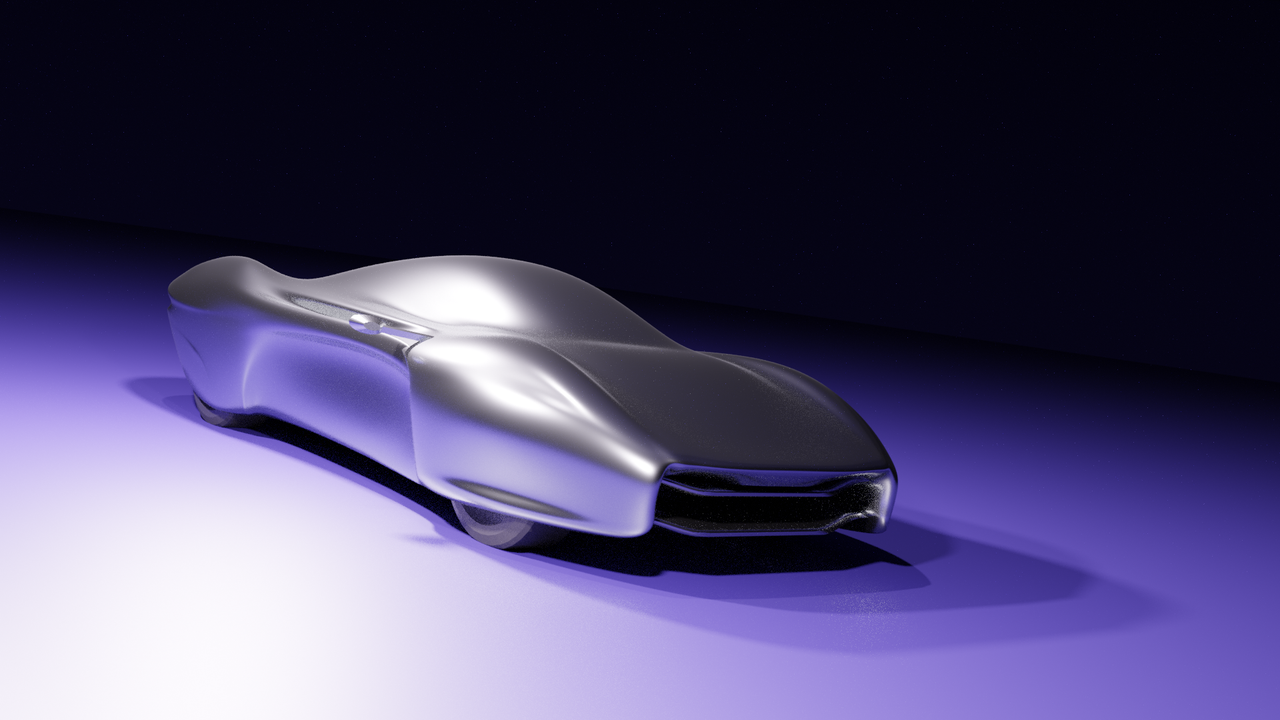 Inspired by Audi Auto Union Streamliner, my concept car made in Blender ...
