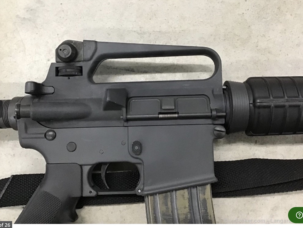 Colt Sporter II Changes Over Their Serial Number Range > A2 Builds ...