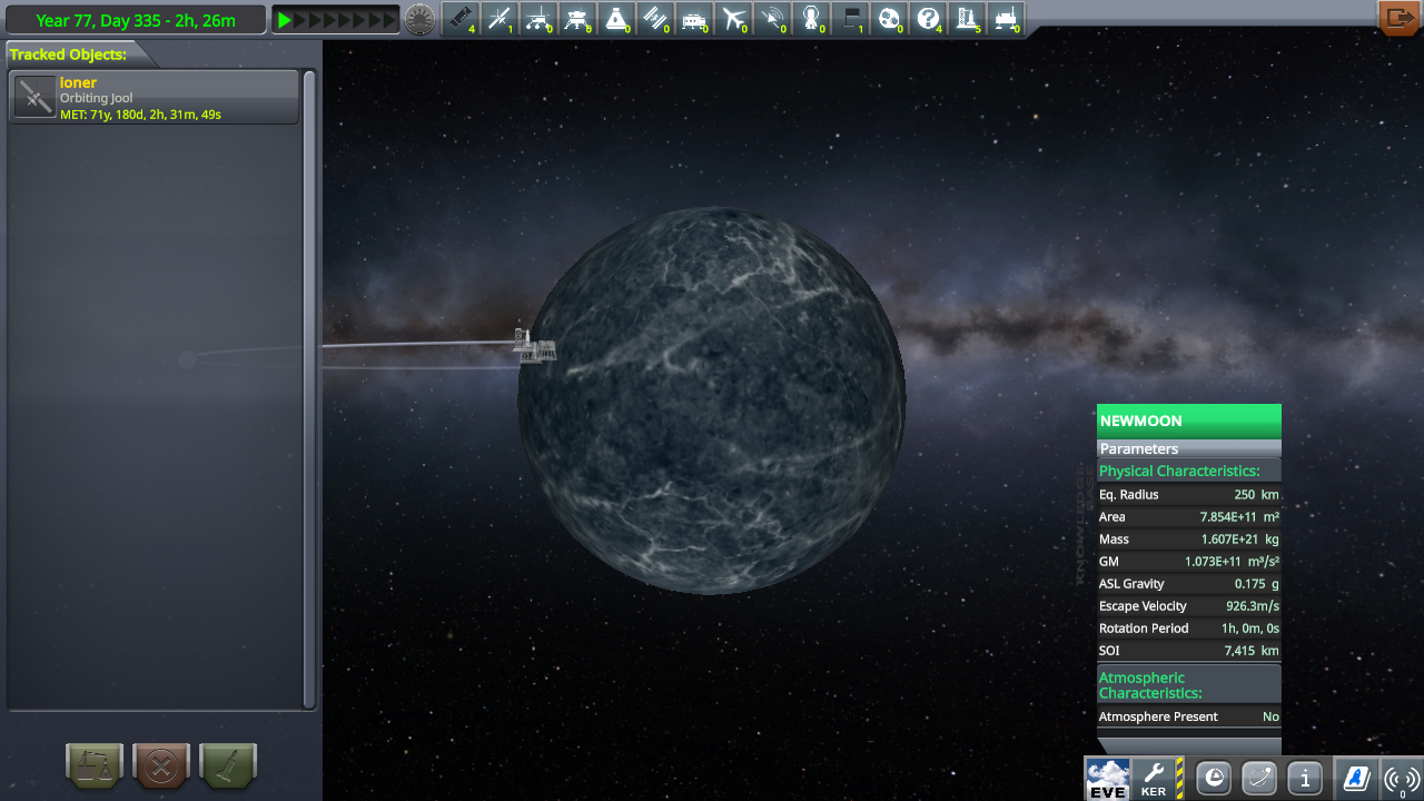 (1.11x) Titania : A New Moon To Kerbin Between The Mun And Minmus ...
