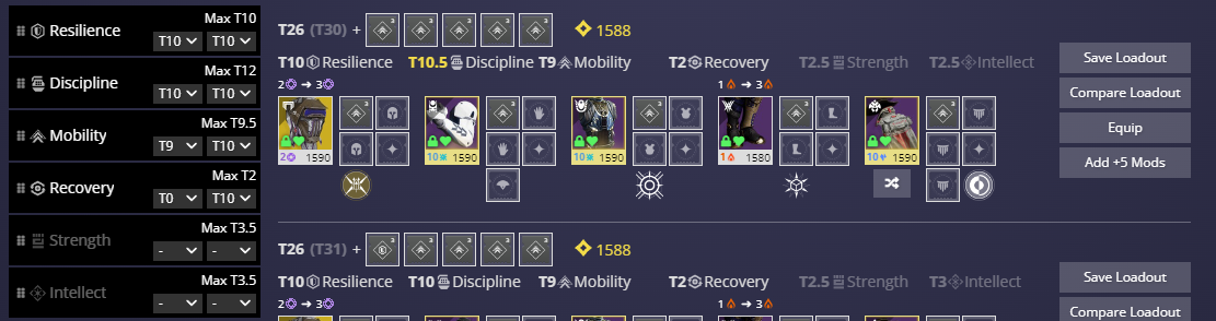 DIM users: use the custom stat total setting : r/DestinyTheGame