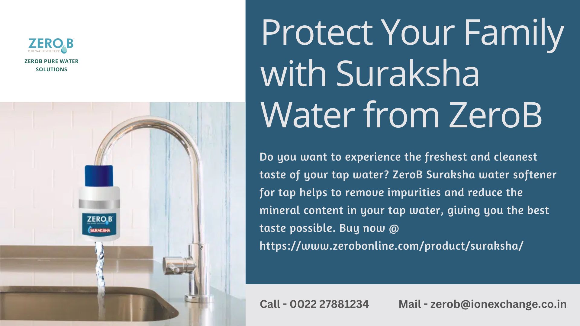 Protect Your Family with Suraksha Water from Zero B — Postimages