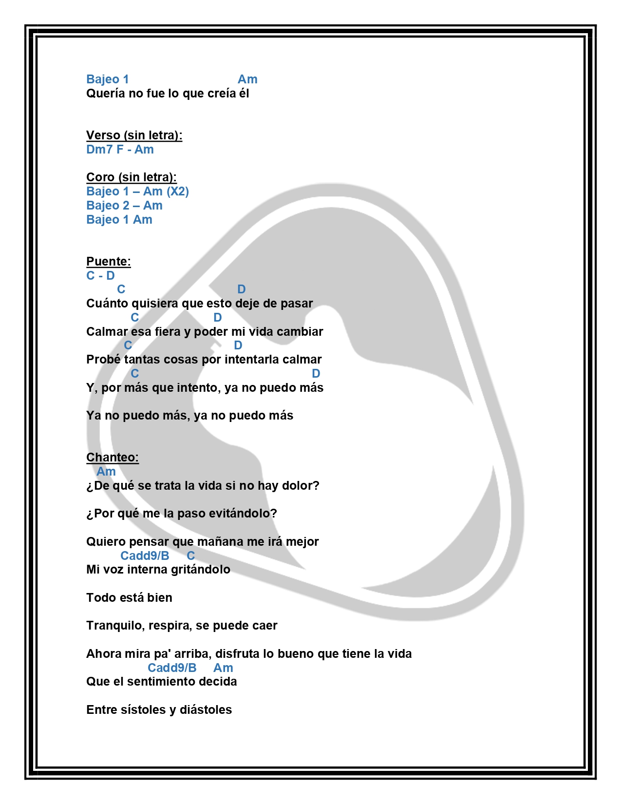 Niño Ed Maverick Muelas de Gallo Letra y Acordes by MUSICTUTORIALS page ...