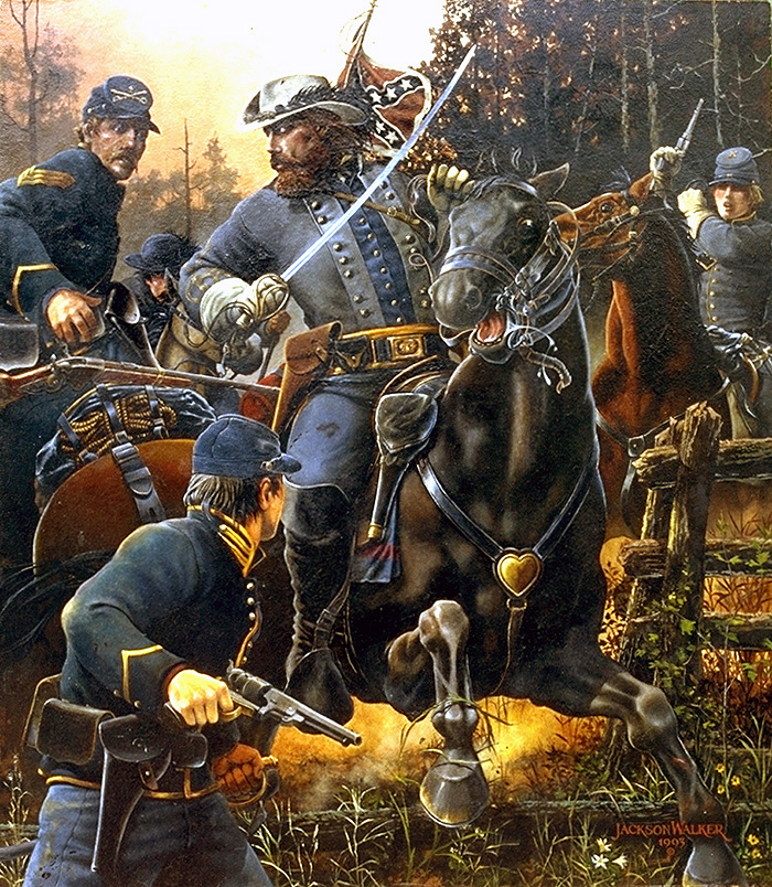 Civil americana Yellow Tavern el ultimo combate del general — Postimages