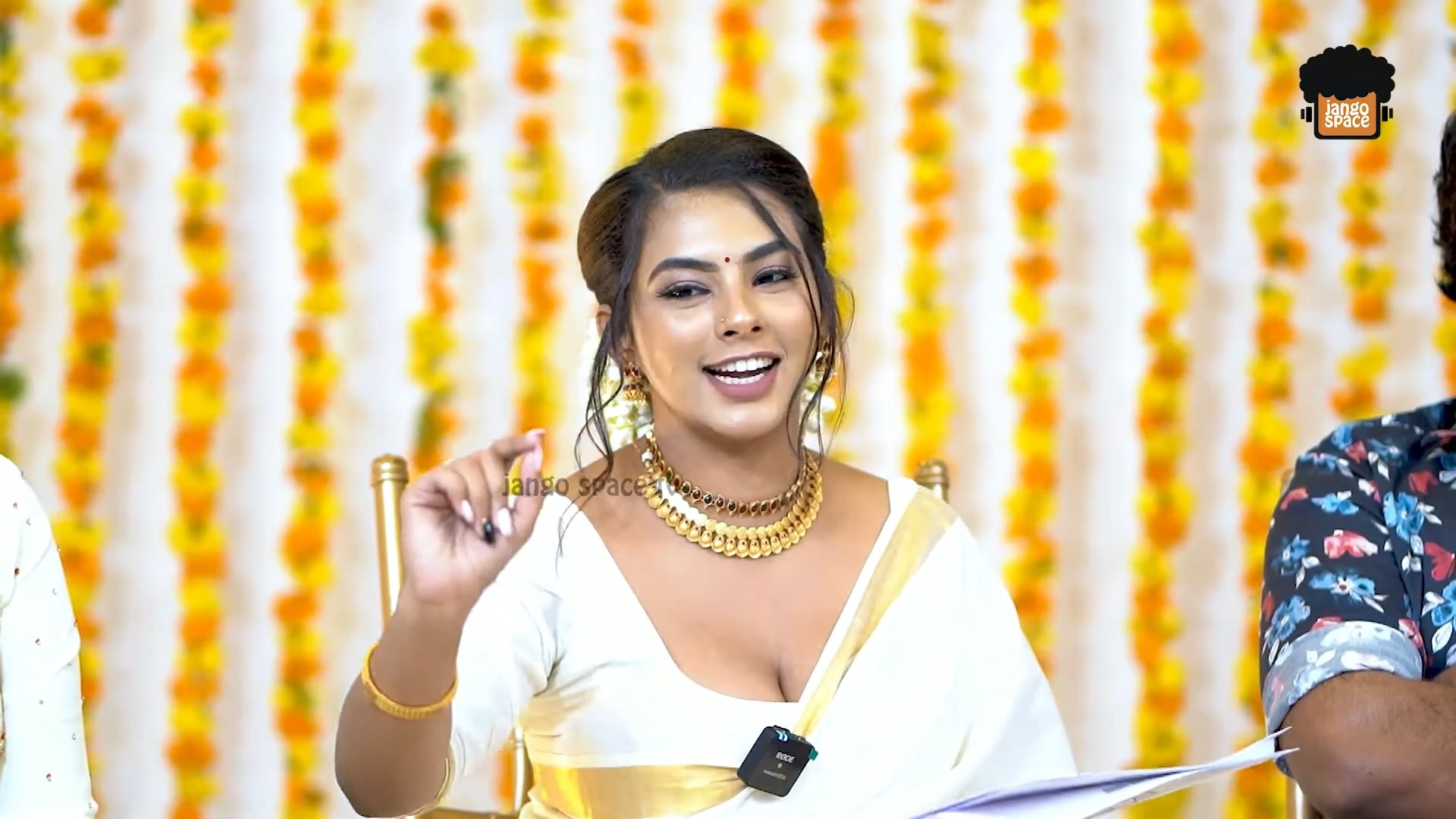 Busty malyali Anchors in traditional dress mkv snapshot 01 54 155 ...