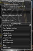 [1.12.5]Smart Vessel Renamer [1.2.2] - Fully customizable and automatic smart vessel renamer ...