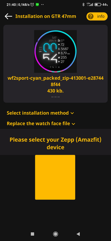 AmazFaces for Android [Support] - Page 2 - Amazfit Watch faces