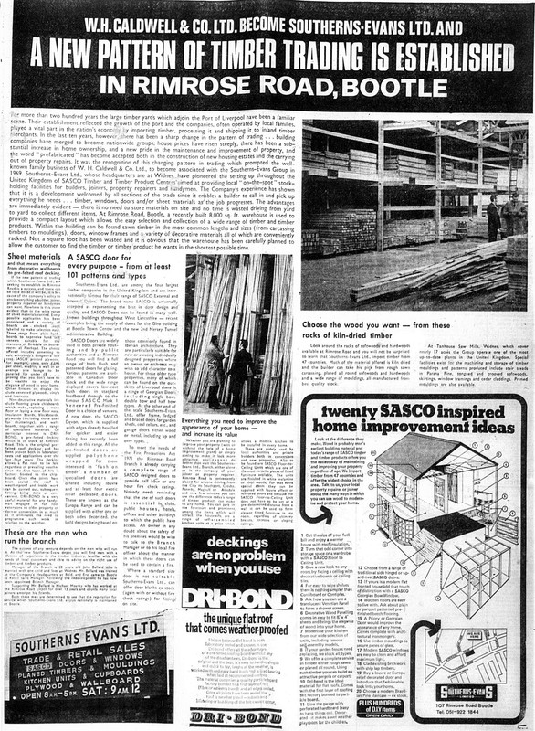 W.H. Caldwell - Bootle Times News