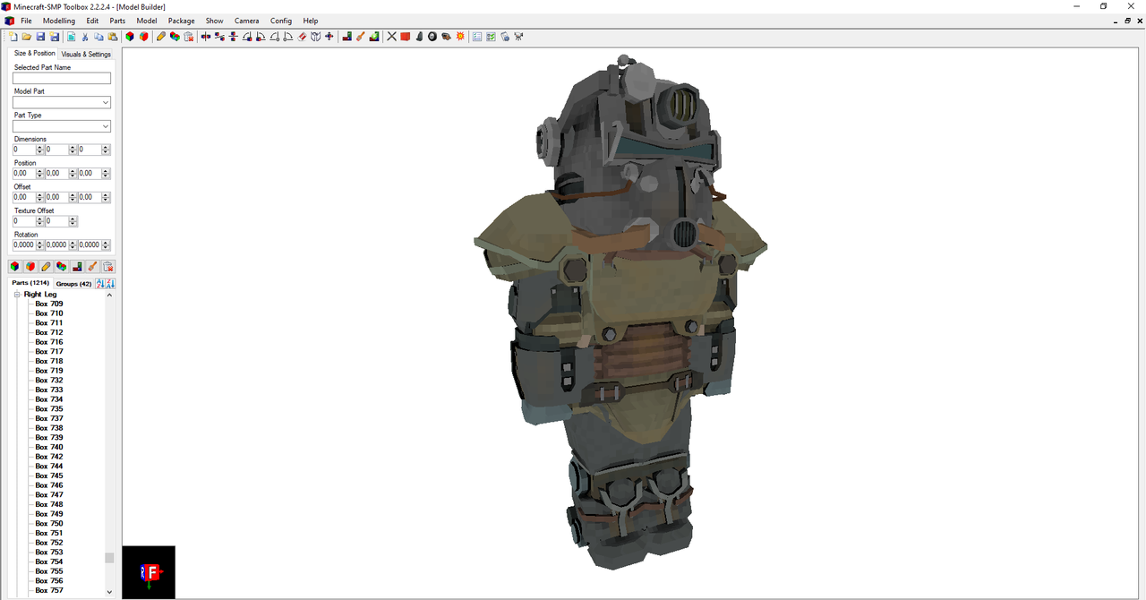 MINECRAFT: FALLOUT MODELLING