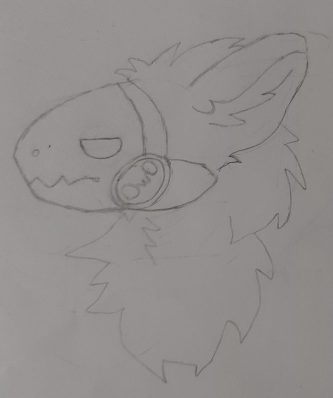 Drawing a protogen for the first time : r/FurryArtSchool