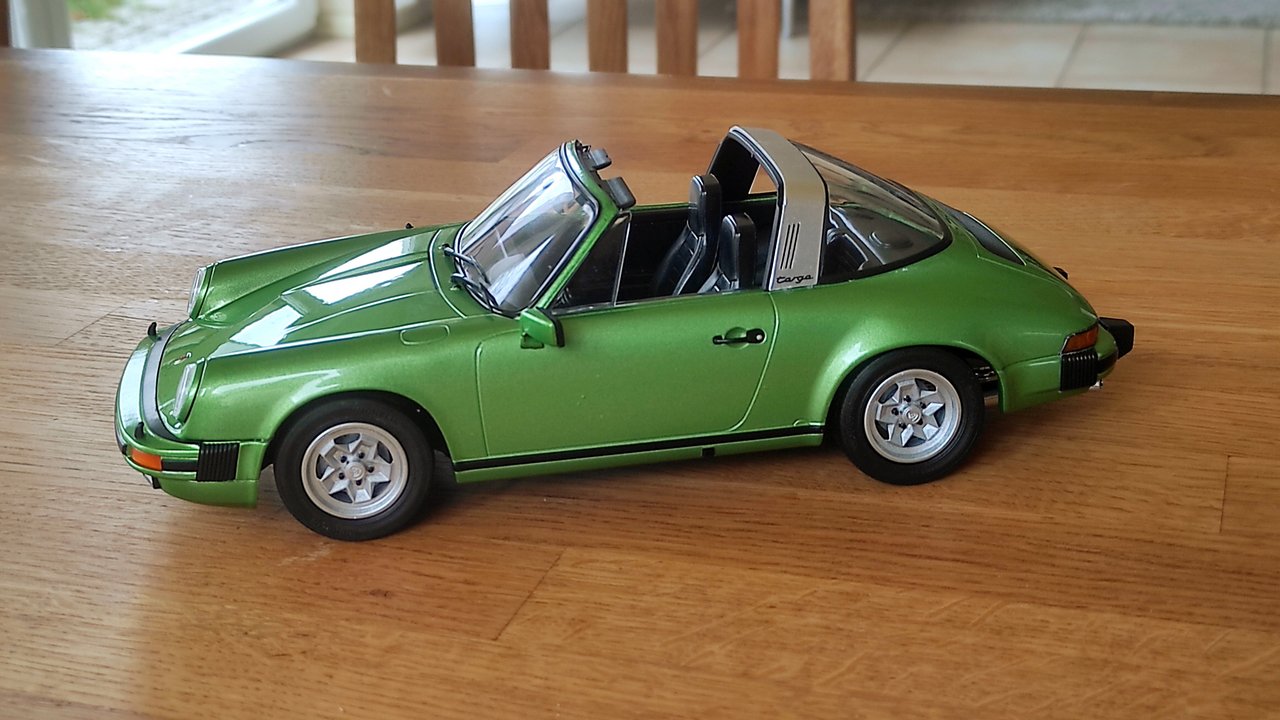 Der grüne Hackmesser Targa (KK-Scale 1977 Porsche 911 Targa ...