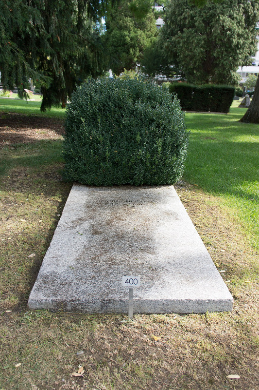 Jeanne Hersch Cimetière des Rois — Postimages