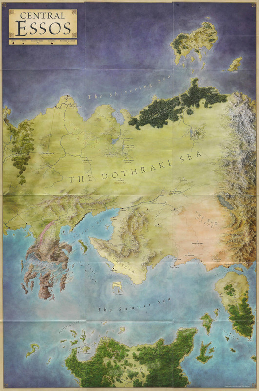 [Spoilers Extended] Maps of The Lands of Planetos : asoiaf