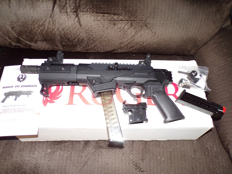 Ruger PC Charger 9MM 6.5" Pistol with Franklin Armory Binary Trigger ...