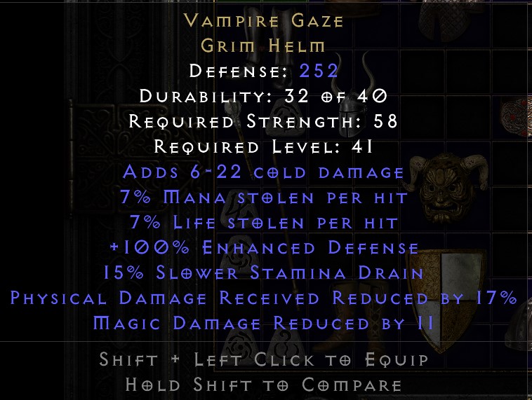 Vampire Gaze 7/7 - Topic - d2jsp