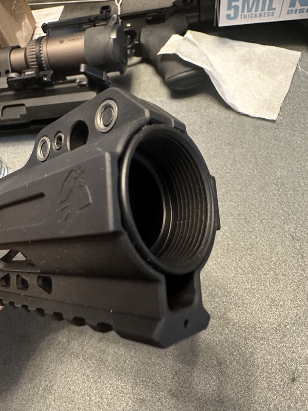 ADM Rail Mlok with Barrel Nut Brand New 13.5" black - AR15.COM