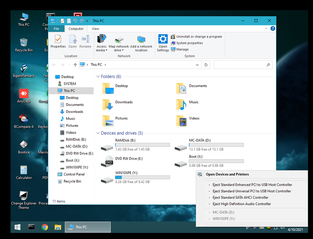 Thảo luận - Các bước căn bản để tạo Win10PE từ tools WinBuilder ...