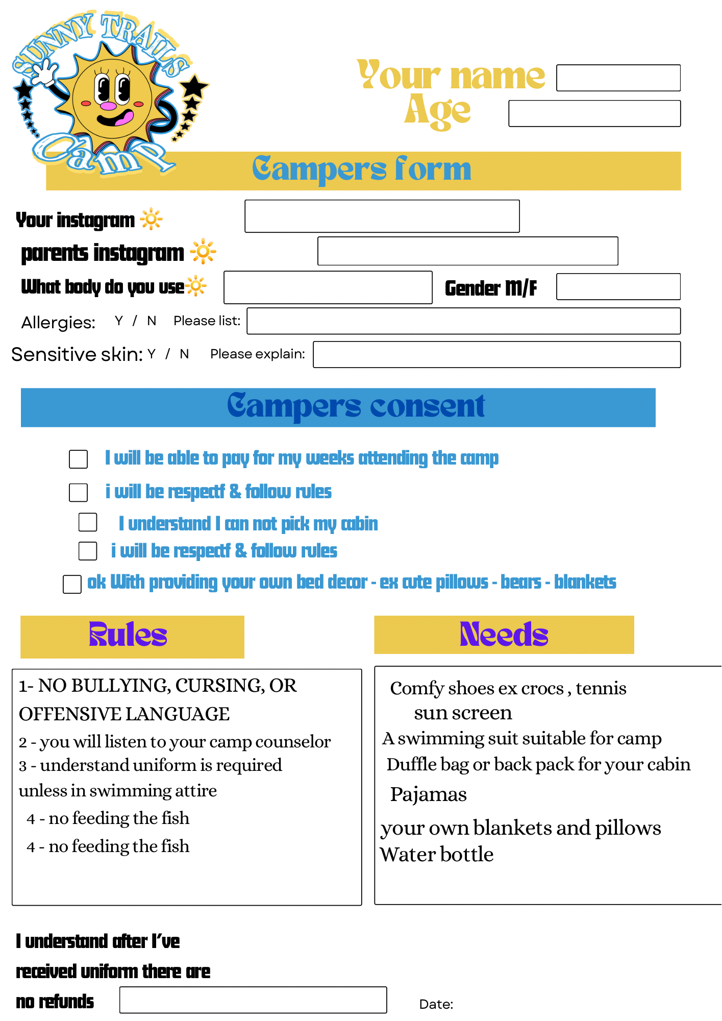 Pink and White Simple and Professional Lash Lift Client Consent Form — Postimages