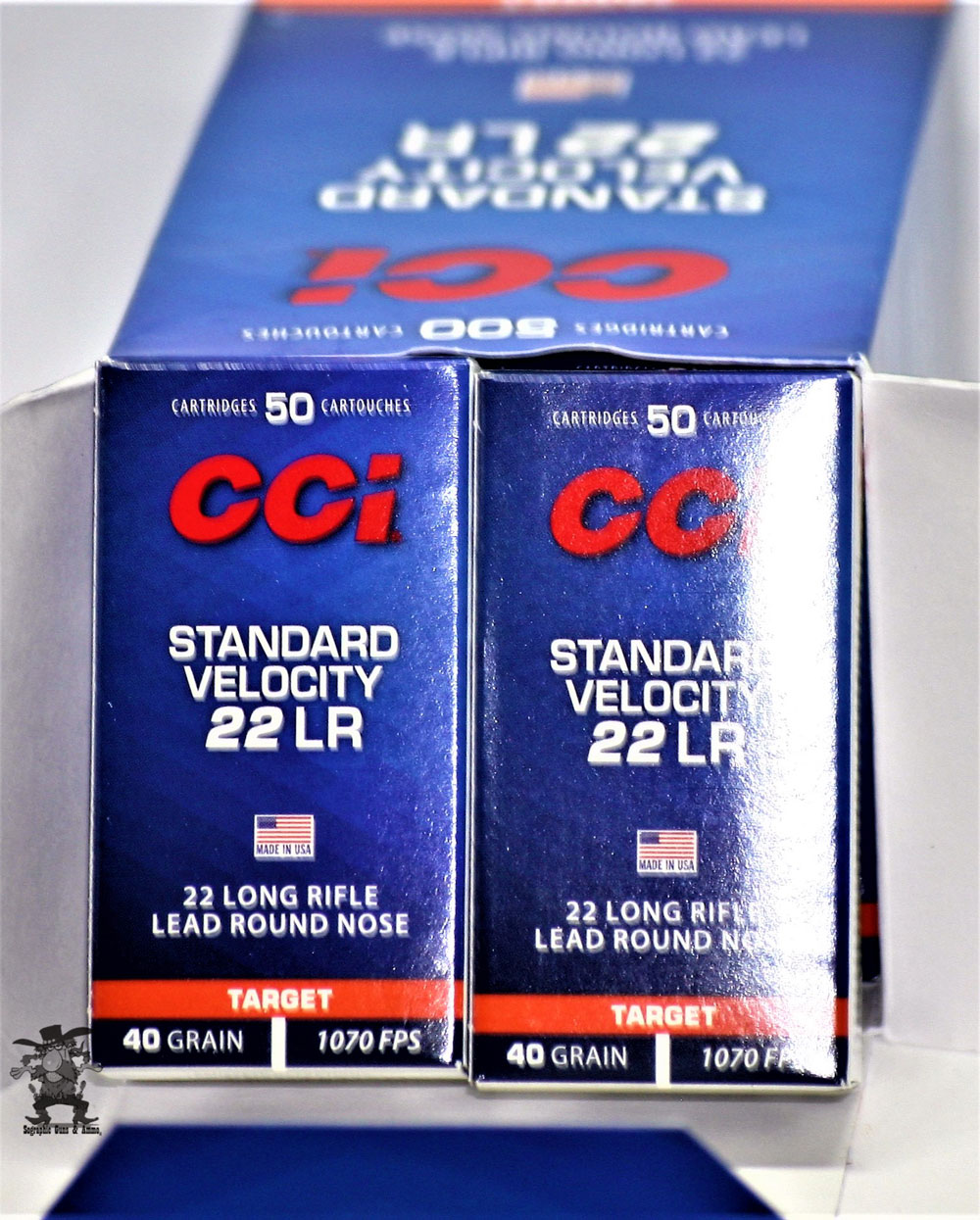 CCI 22 LR 40 Grain Standard Velocity Round NOSE 22lr STANDARD 500 RDS ...