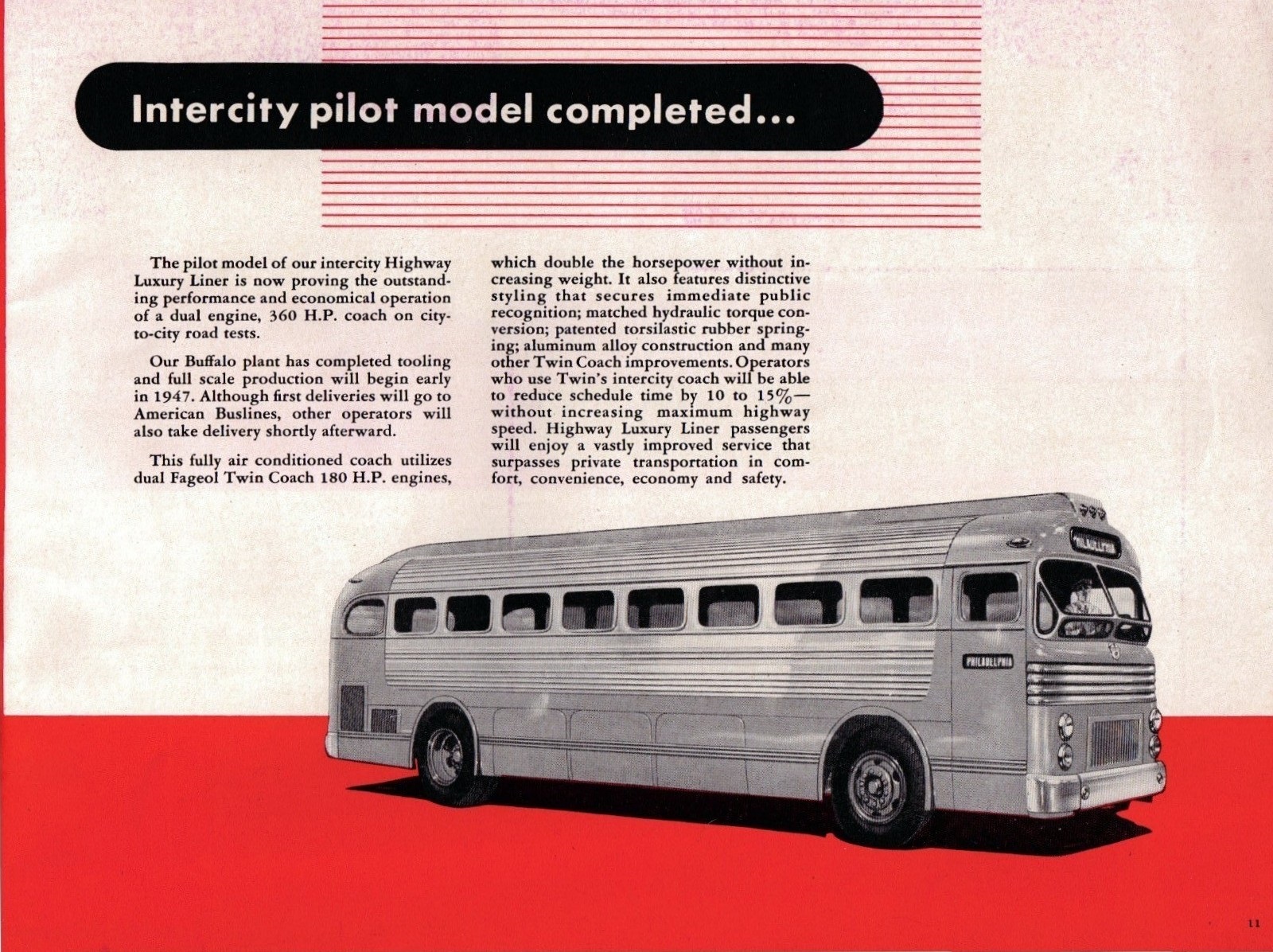 Twin Coach '46 Highway Luxury Liner A Progress Report 4 — Postimages