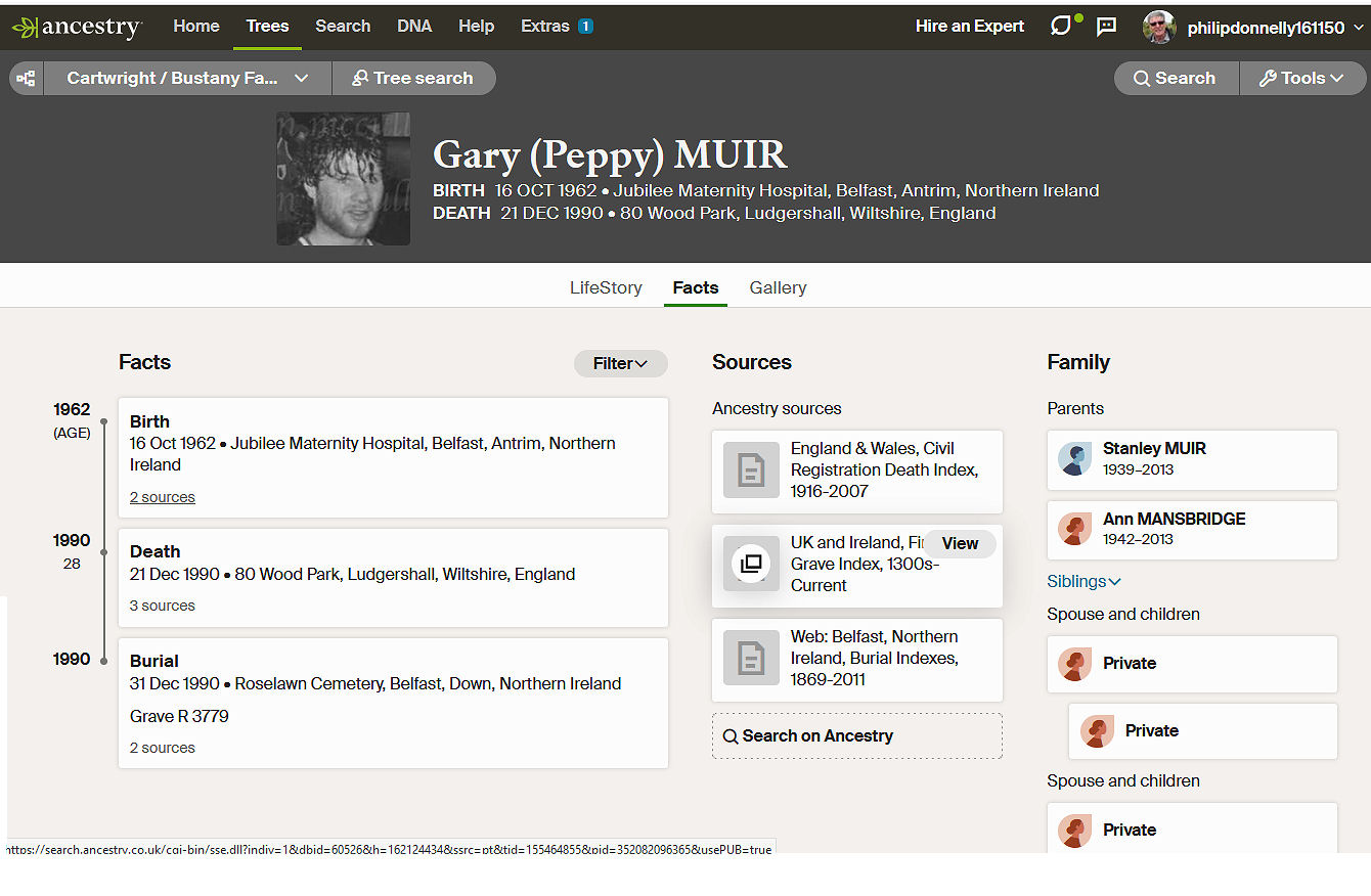 Ancestry Record — Postimages
