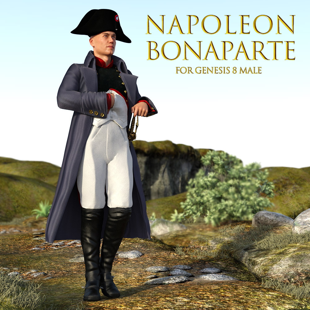 Napoleon Bonaparte For G8M - Free Daz 3D Models