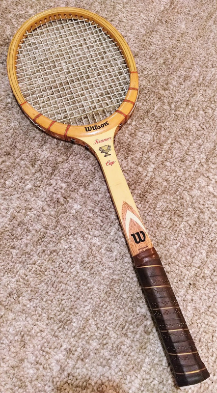 "New" Wilson woodie for my collection..Wilson "Kramer Cup" ...can ...