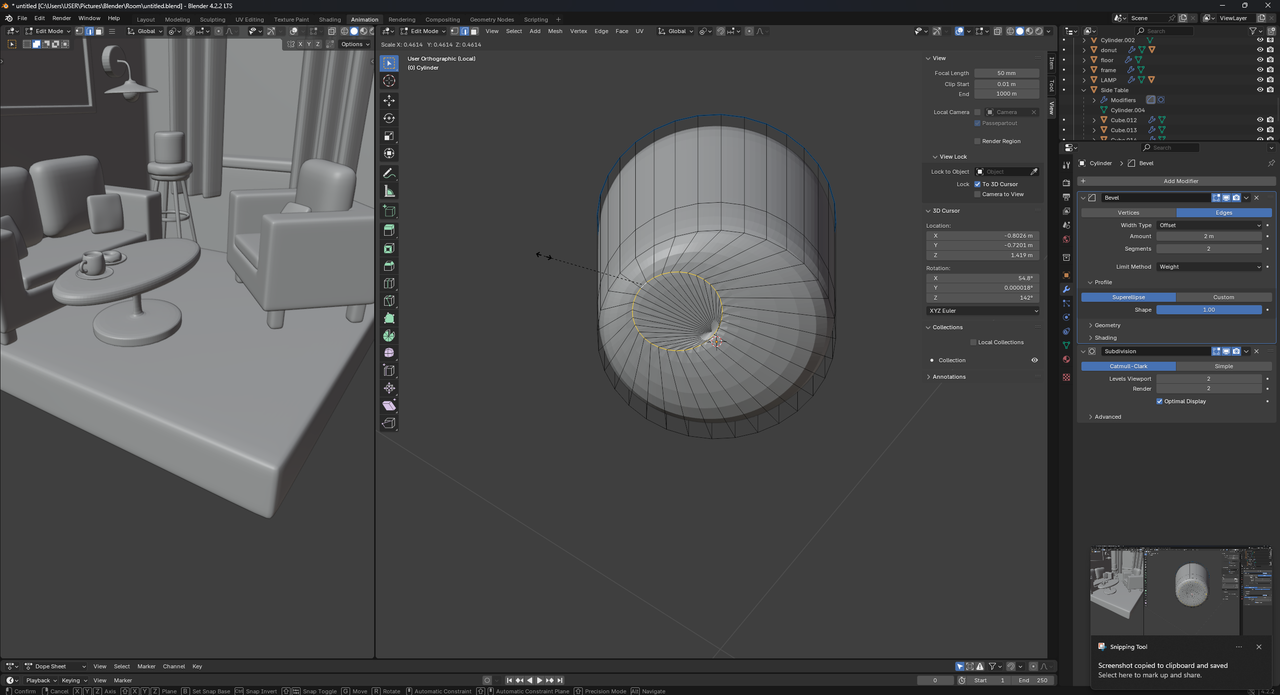 Scaling is off centered and problems with 3d cursor and origin - Basics & Interface - Blender ...