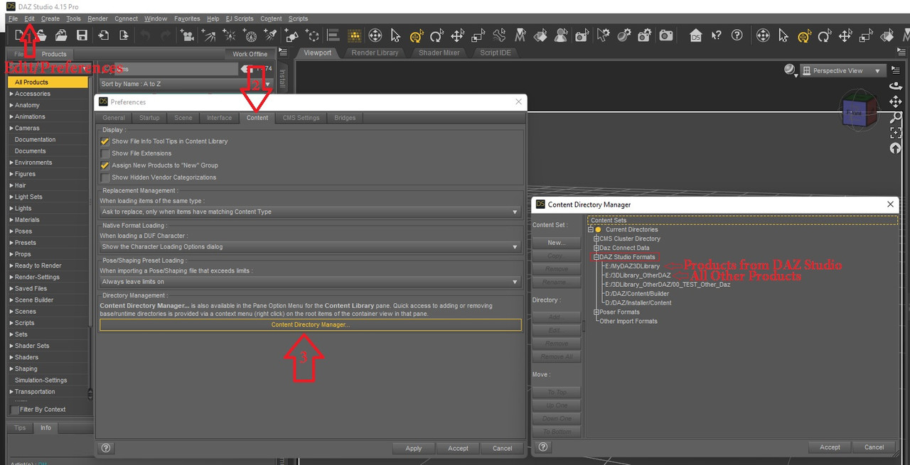 Renderosity “3D Scenery” Products _ Smart Content Available - Free Daz ...