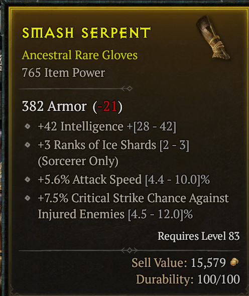 Sorc Ice Shard Gloves - Topic - d2jsp