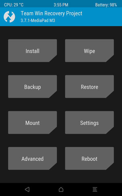 [Recovery][ TWRP - 3.7.0/3.7.1 Huawei MediaPad M3 8.4 ( Beethoven) ] | XDA Forums