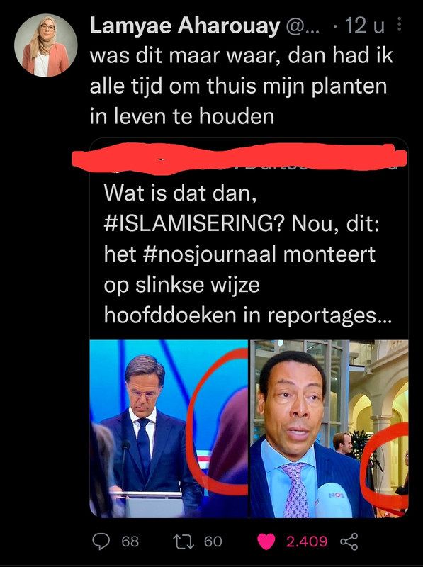 Journalist met hoofddoek = islamisering? : r/tokkiefeesboek