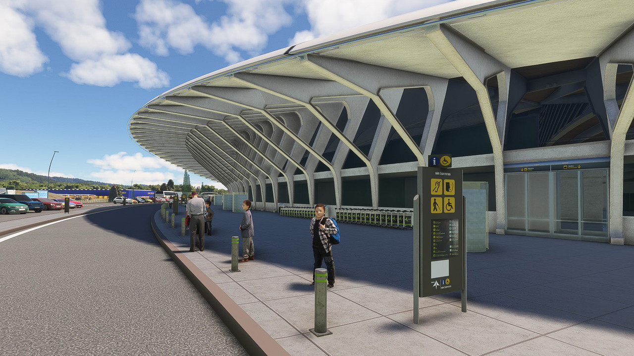 Bilbao Airport LEBB in Nth Spain - Community Screenshots - Orbx ...