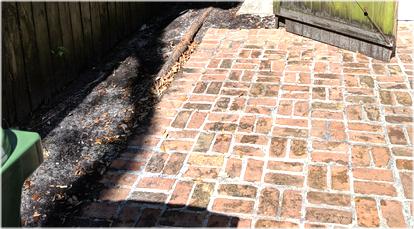 Reclaimed Chicago brick walkway | DIY Home Improvement Forum