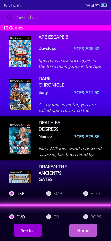 PS2 - OPL Mobile Scanner | PSX-Place