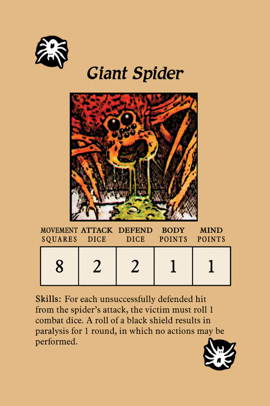 giant spider card finished and sized png — Postimages