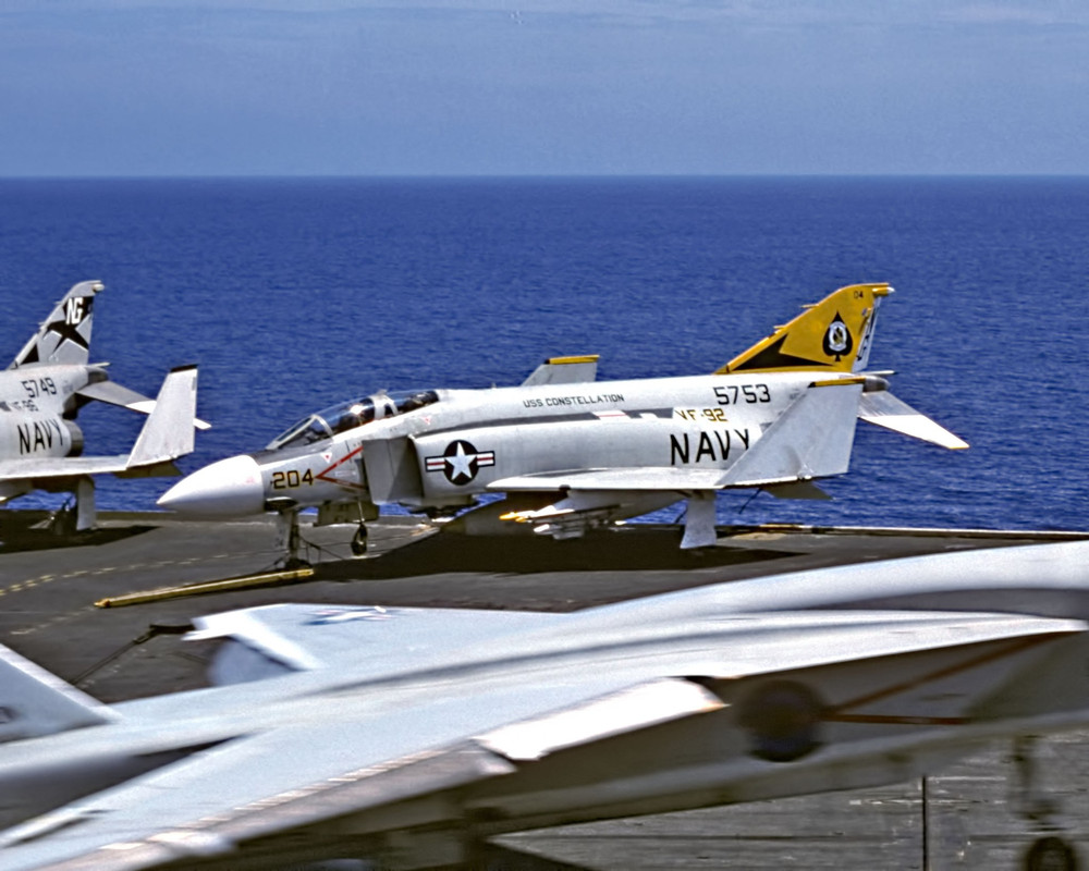 VF 92 F 4 J Phantom II on board USS Constellation ( CVA 64) — Postimages