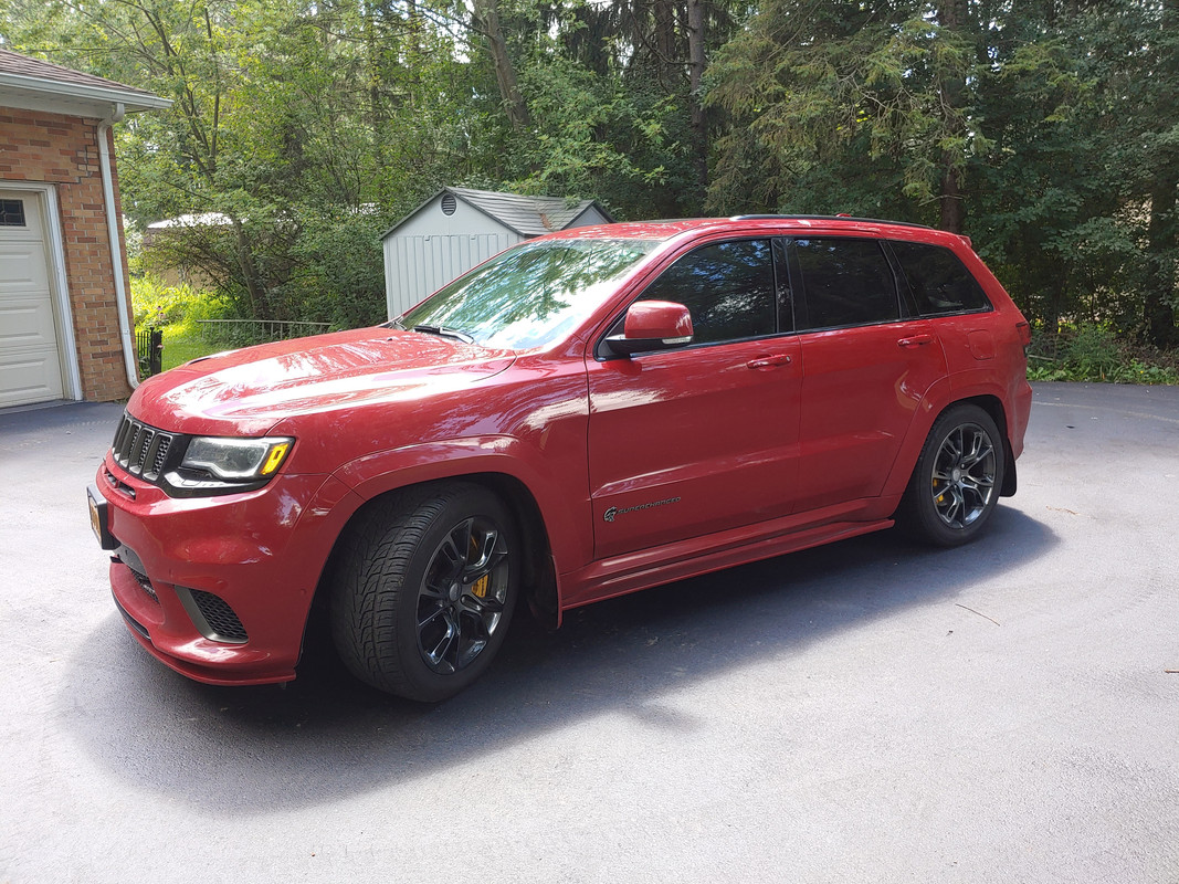 Got my Trackhawk back from Modern Muscle | Jeep Garage - Jeep Forum