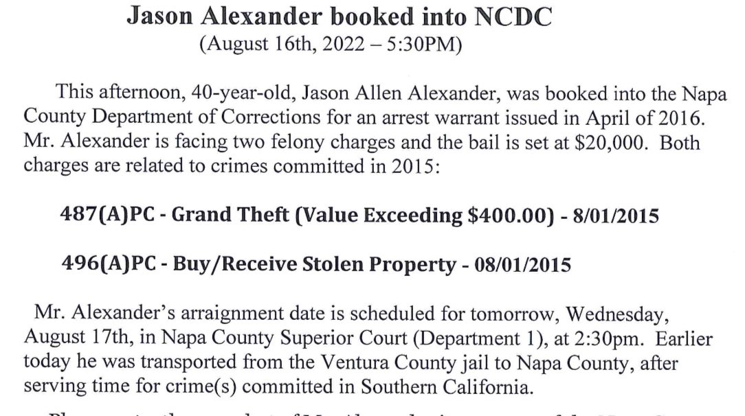 Judge Worley said about JASON ALEXANDER: 'It's been established that he ...