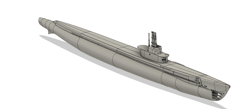 Project: 1/72 Balao Class USS Bowfin (SS-287) | ModelbouwForum.nl