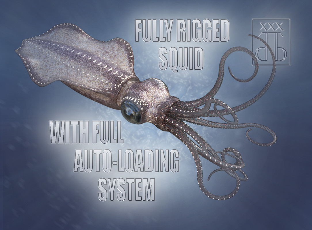 (FILLED 03.01.23) Squid (by Db Xxx) - Free Daz 3D Models