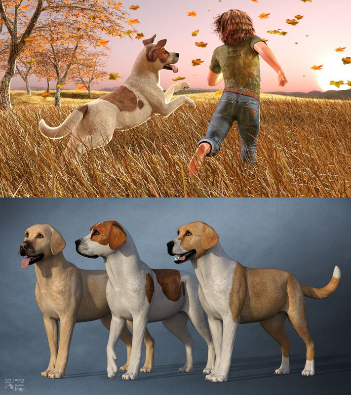 Animals - Free Daz 3D Models