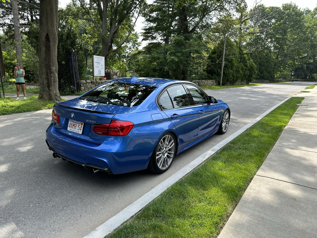 2013 BMW 335i X-Drive M Sport Estoril Blue with black interior