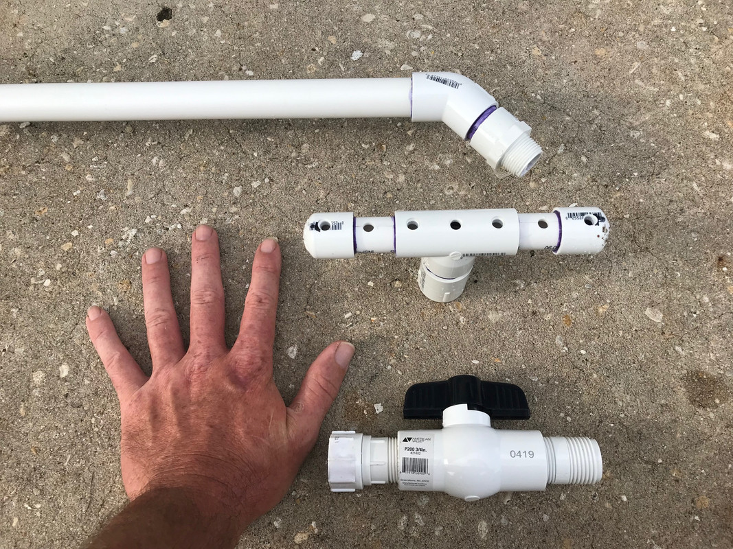 DIY FULL FLOW hose spray nozzles, tree soaker wand & shut off valve ...