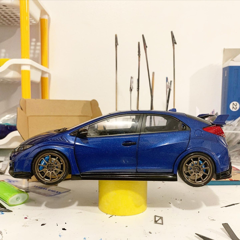 Ebbro Honda Civic Type R (FK2) Custom | DiecastXchange Forum