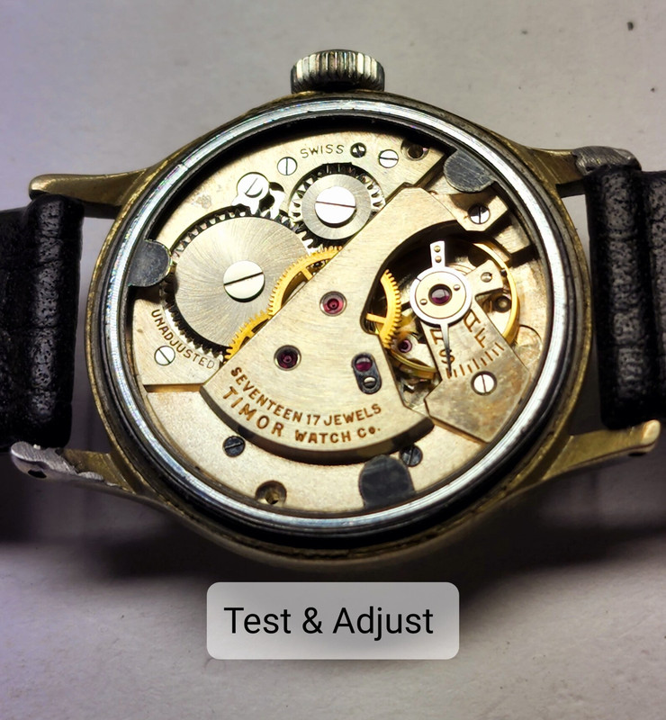 REDUCED: Vintage 1940's Timor military-style watch | WatchUSeek Watch ...