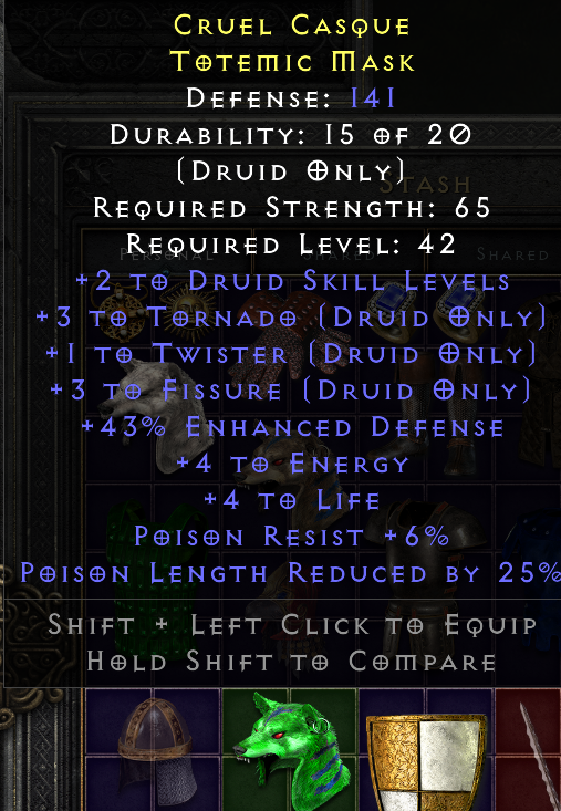 Iso Lld Druid - Topic - d2jsp