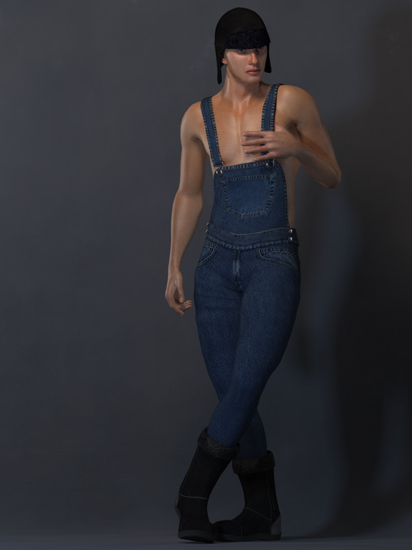 L'homme Overalls 2026 - Free Daz 3D Models